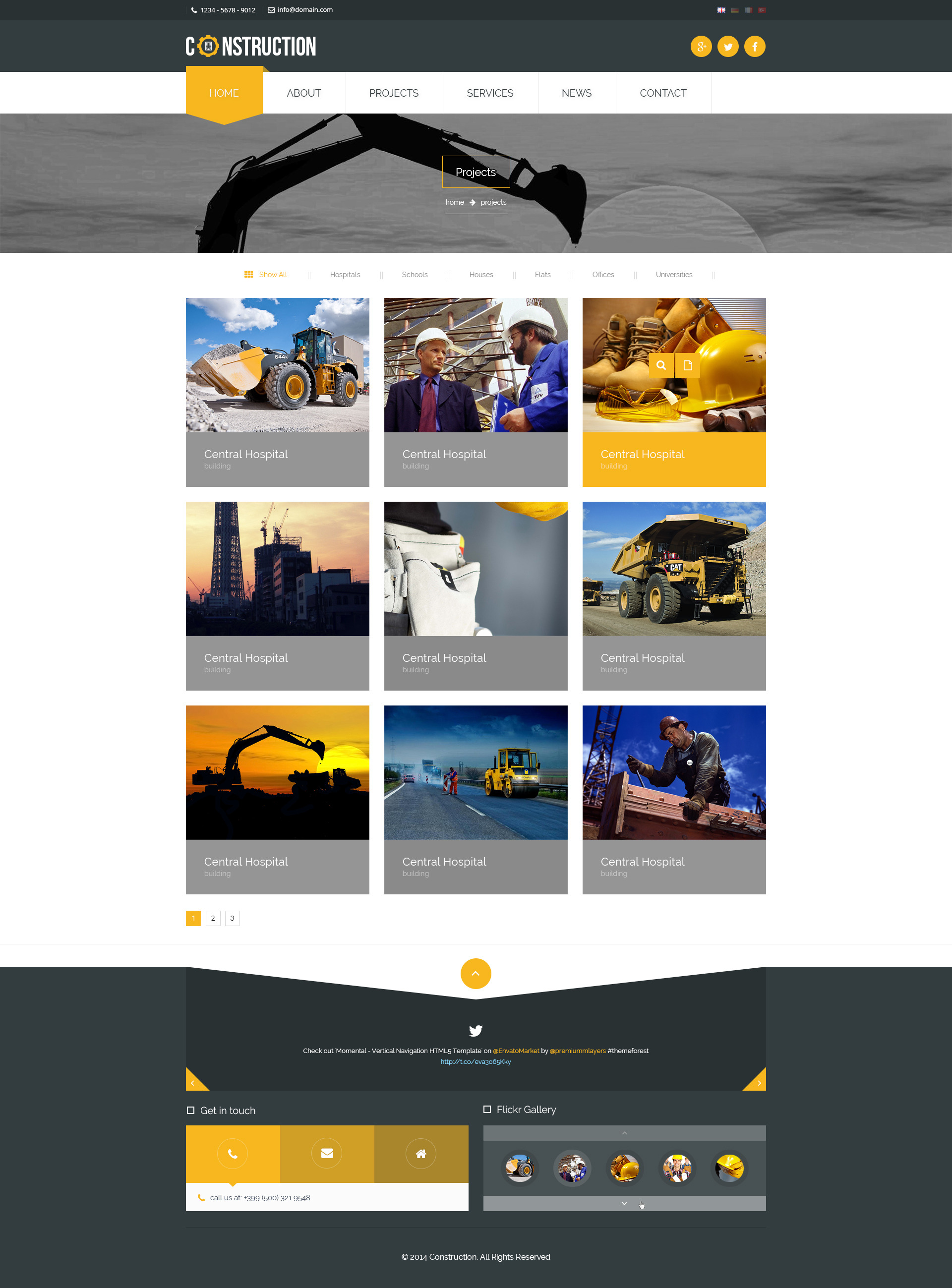 Construction - Industrial HTML5 Template by PremiumLayers | ThemeForest